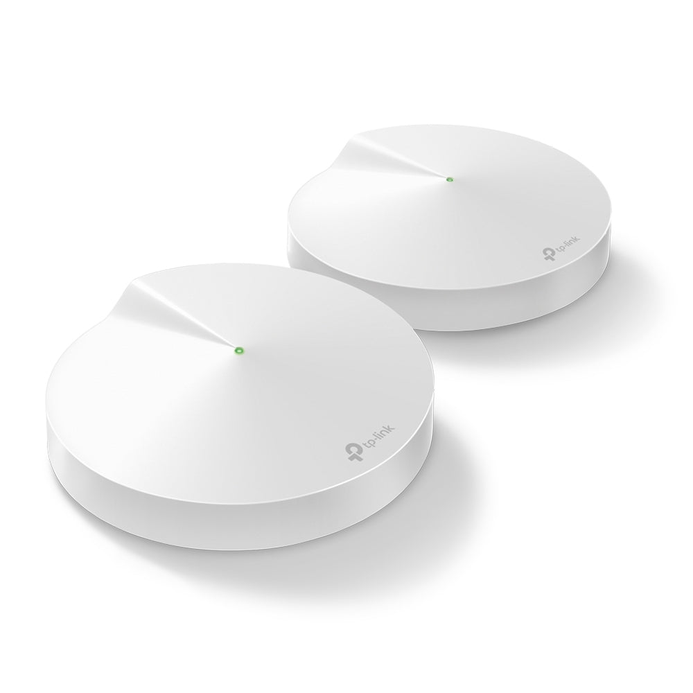 TP Link Deco M9 Plus AC2200 Smart Home Mesh Wi Fi System 2 Pack New tp-link-deco-m9-plus-ac2200-smart-home-mesh-wi-fi-system-2-pack-new