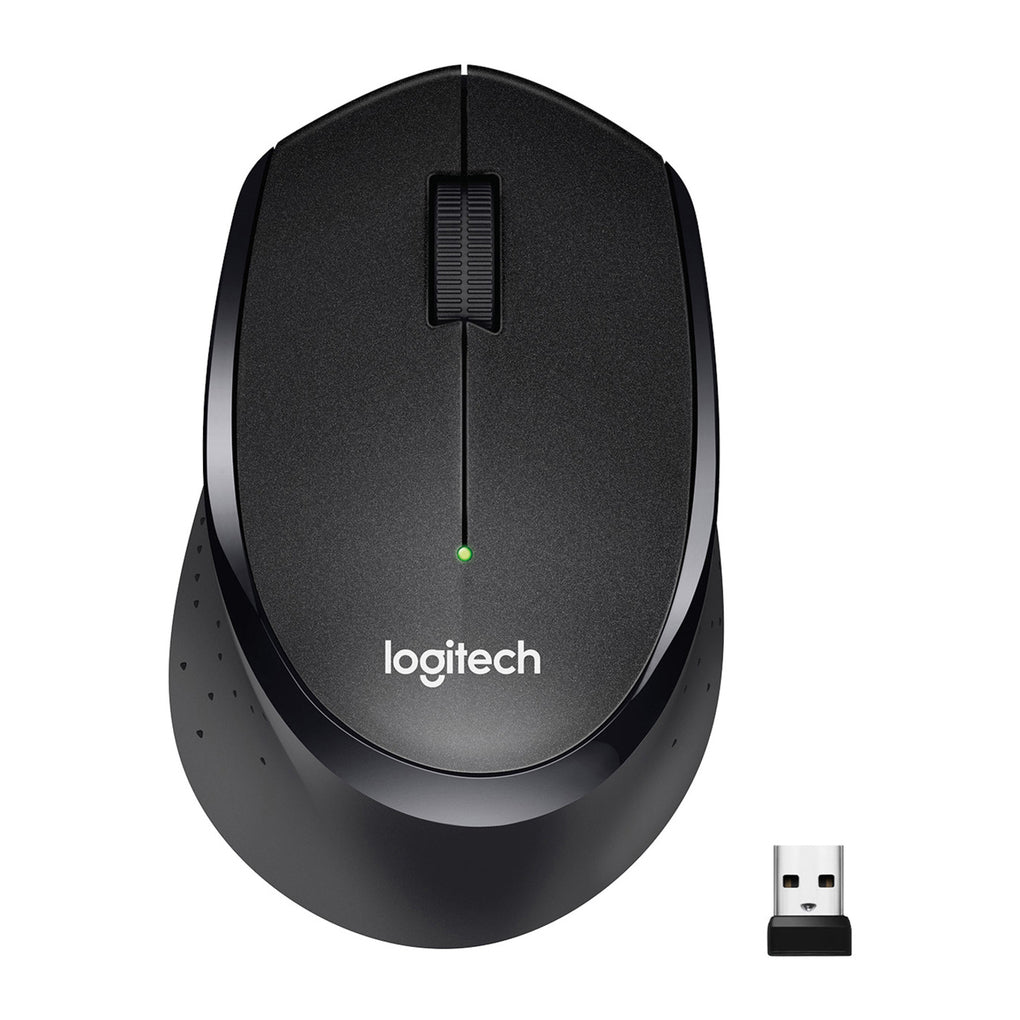Logitech SILENT PLUS M330 Mouse Black 910-004905 (New)